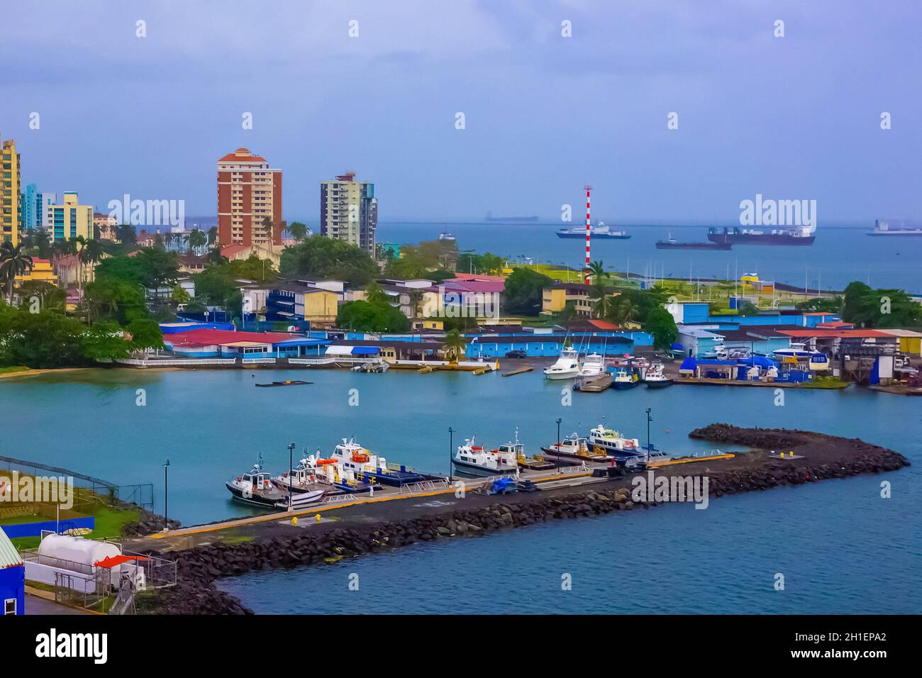 Colon is a sea port on the Caribbean Sea coast of Panama. The city lies ...