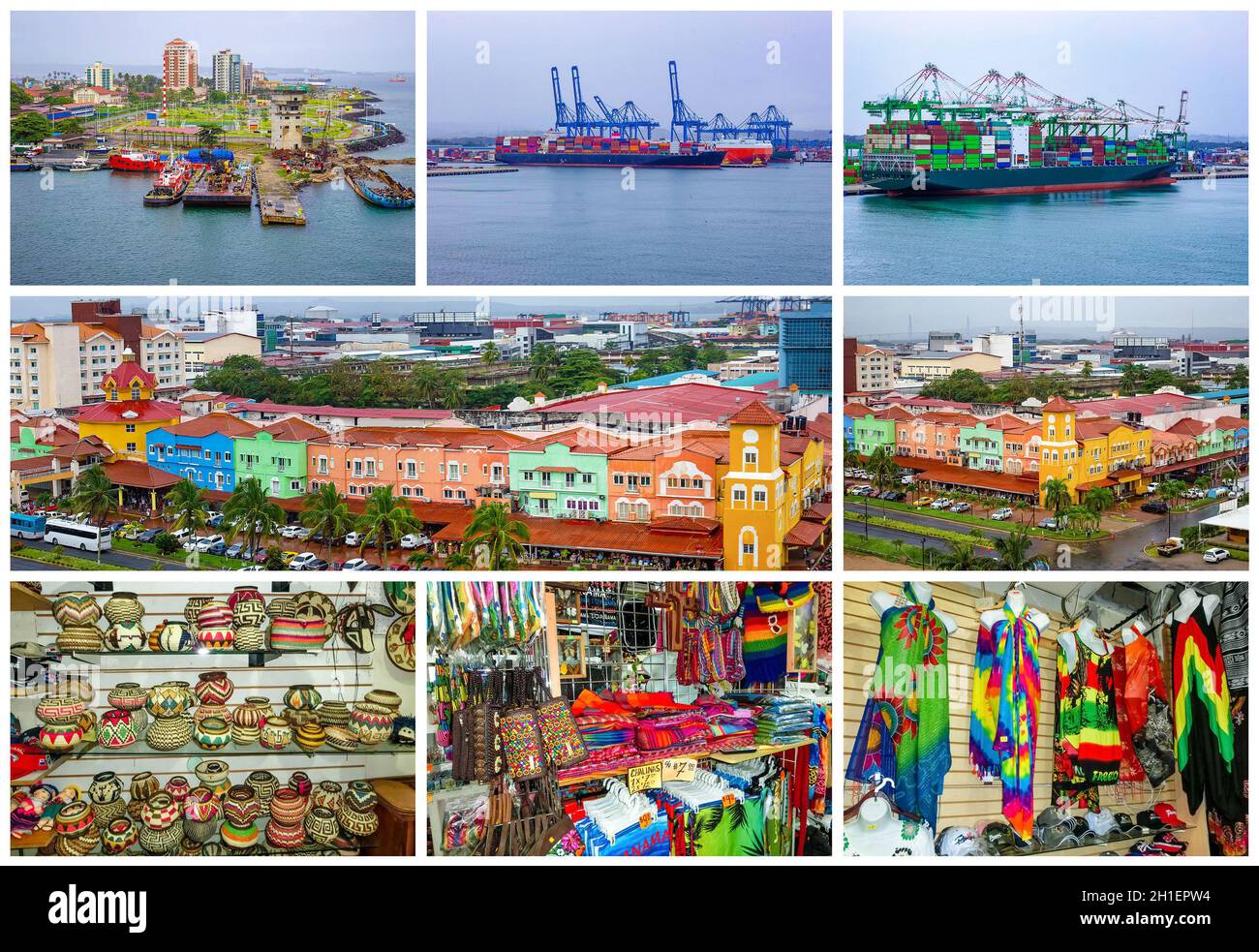 Colon is a sea port on the Caribbean Sea coast of Panama. The city lies ...