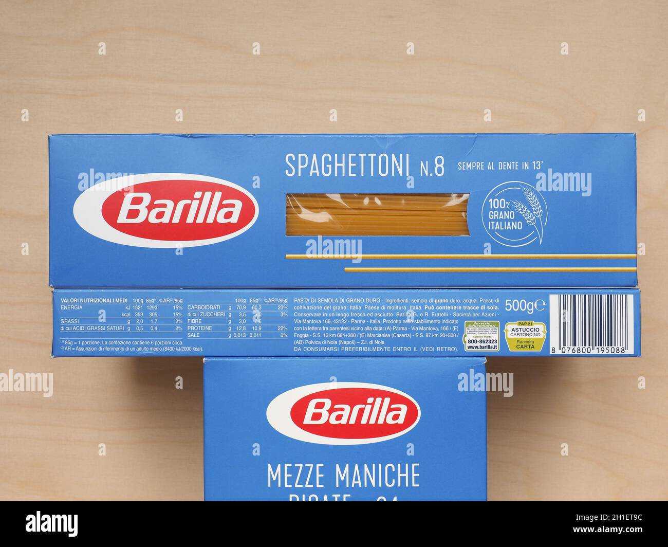 Barilla pasta hi-res stock photography and images - Alamy