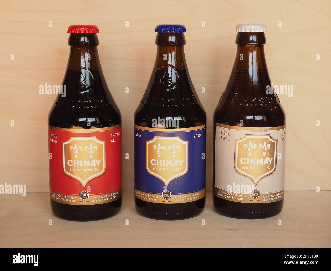Blue Chimay High Resolution Stock Photography and Images - Alamy