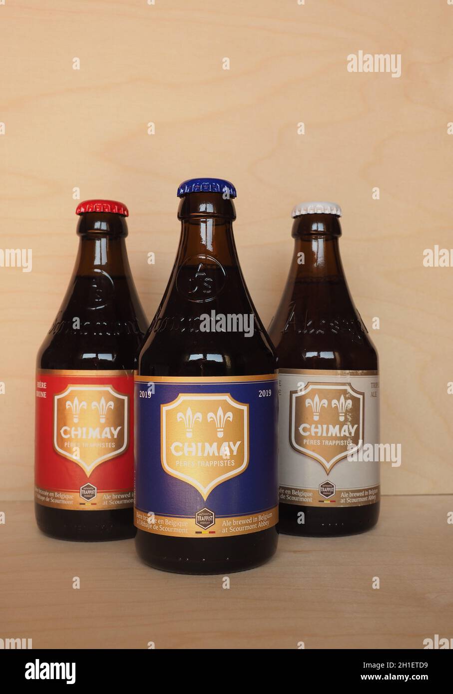 Red chimay hi-res stock photography and images - Alamy