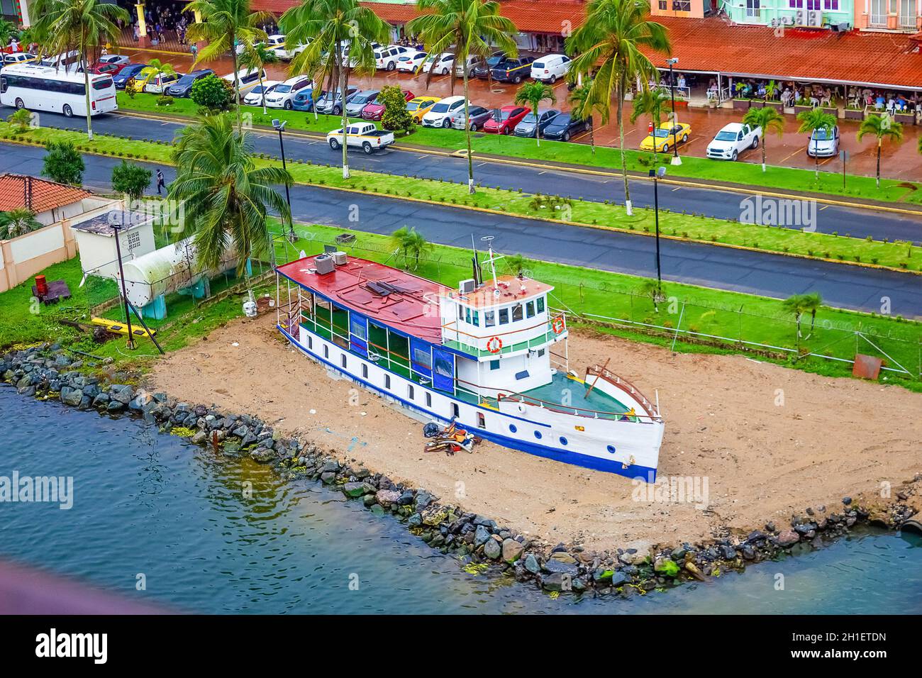 Colon is a sea port on the Caribbean Sea coast of Panama. The city lies ...