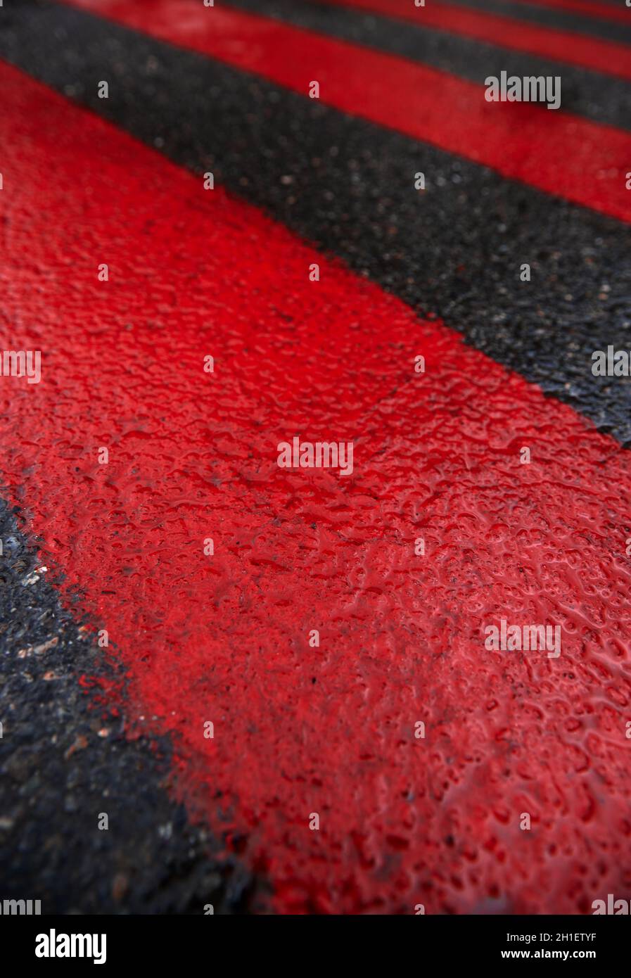 Road marking for fire tracks parking. abstract background of red and ...