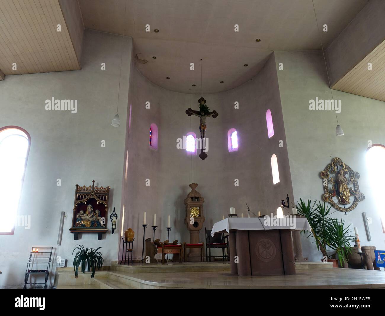 Sankt Hubertus Kirche Hilgerath, Neichen, Rheinland-Pfalz, Deutschland ...