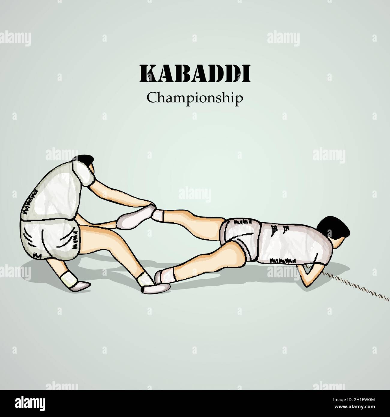Kabaddi Sport India Stock Vector Image & Art - Alamy