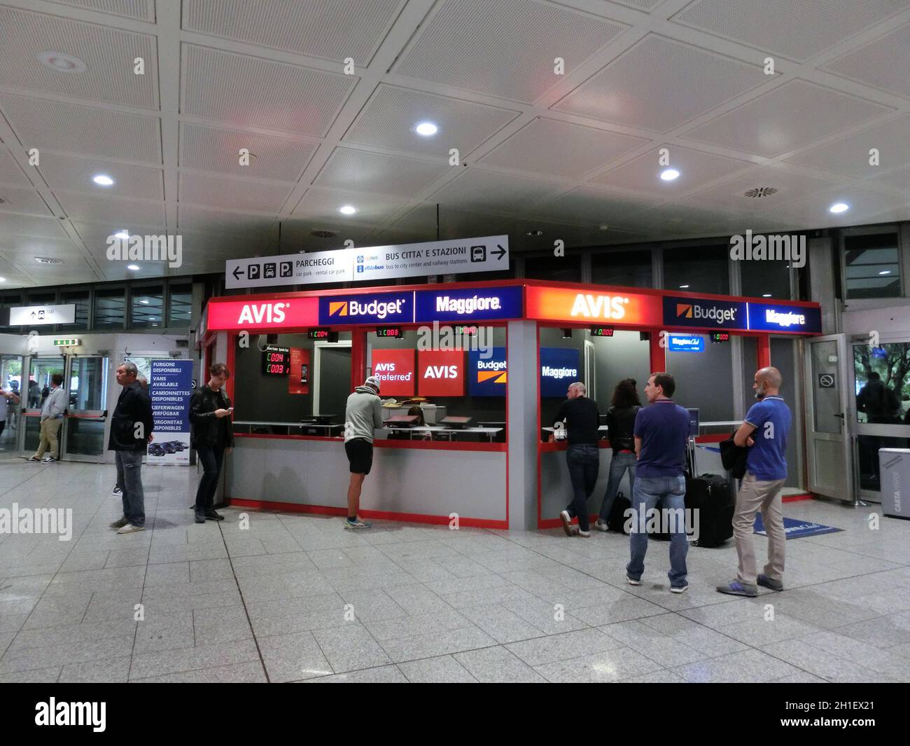 Car rental terminals hi-res stock photography and images - Alamy