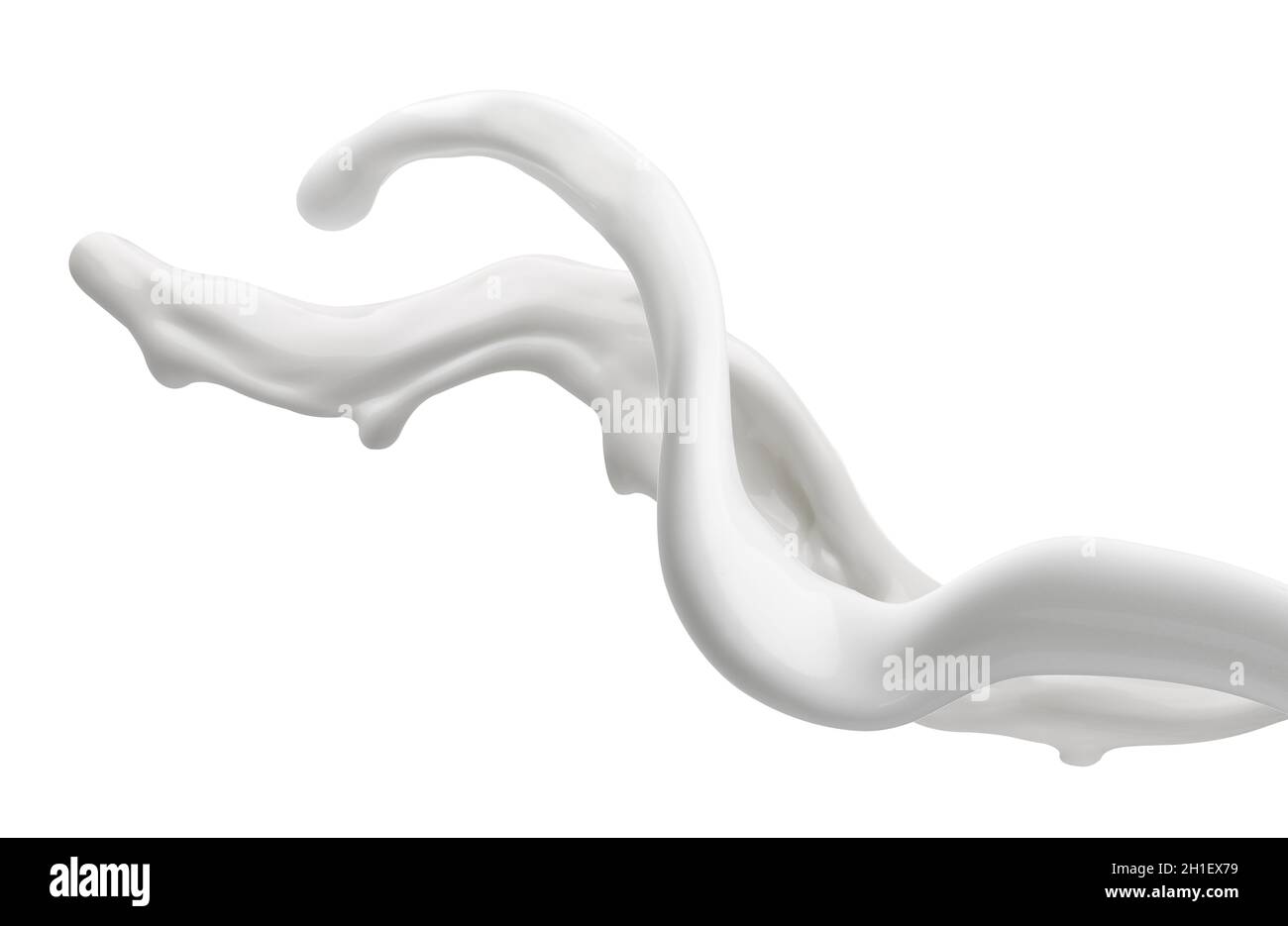 milk splash drop white liquid Stock Photo - Alamy