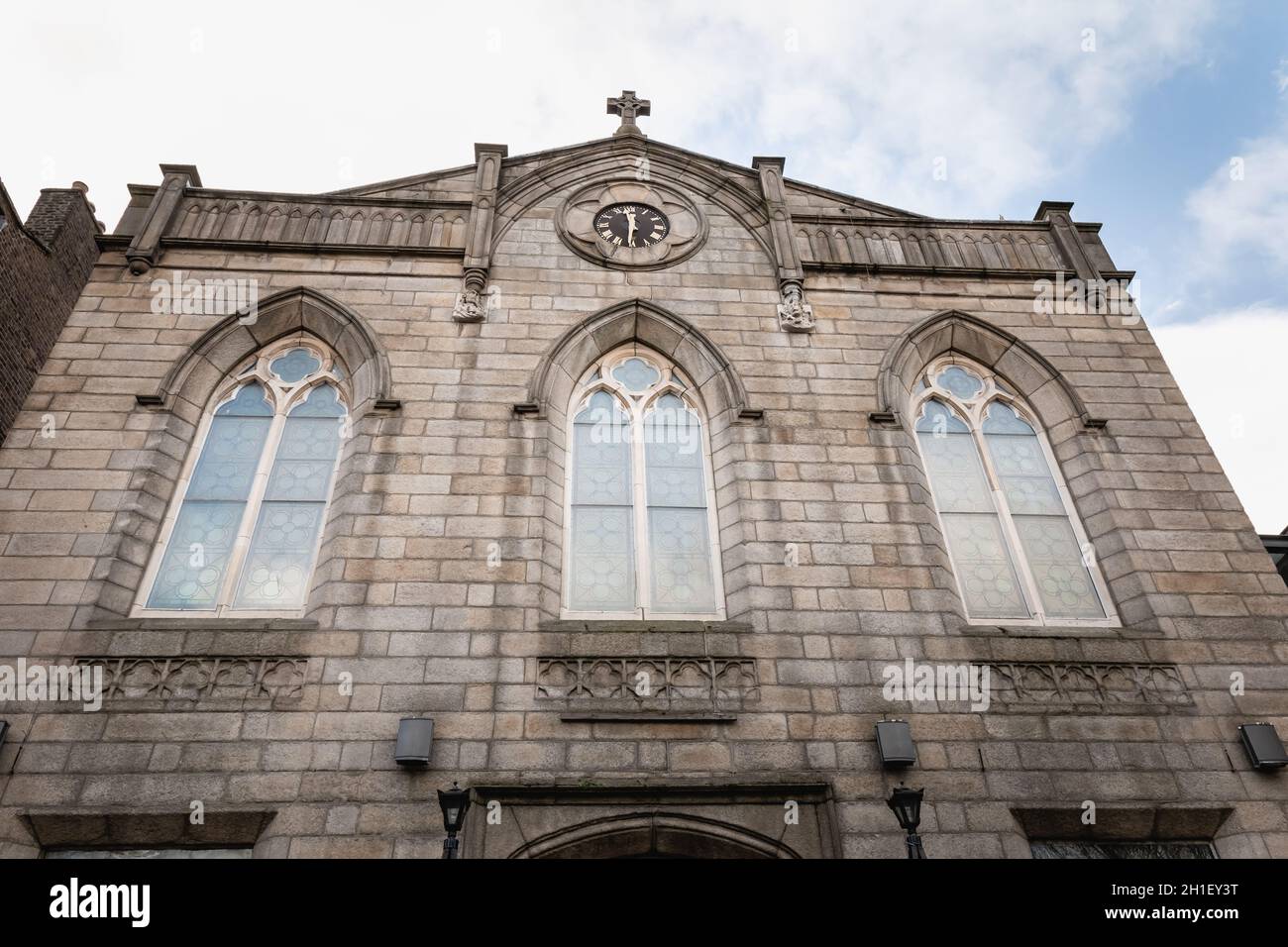 Dublin, Ireland - February 16, 2019: Facade of the Smock Alley Theater ...