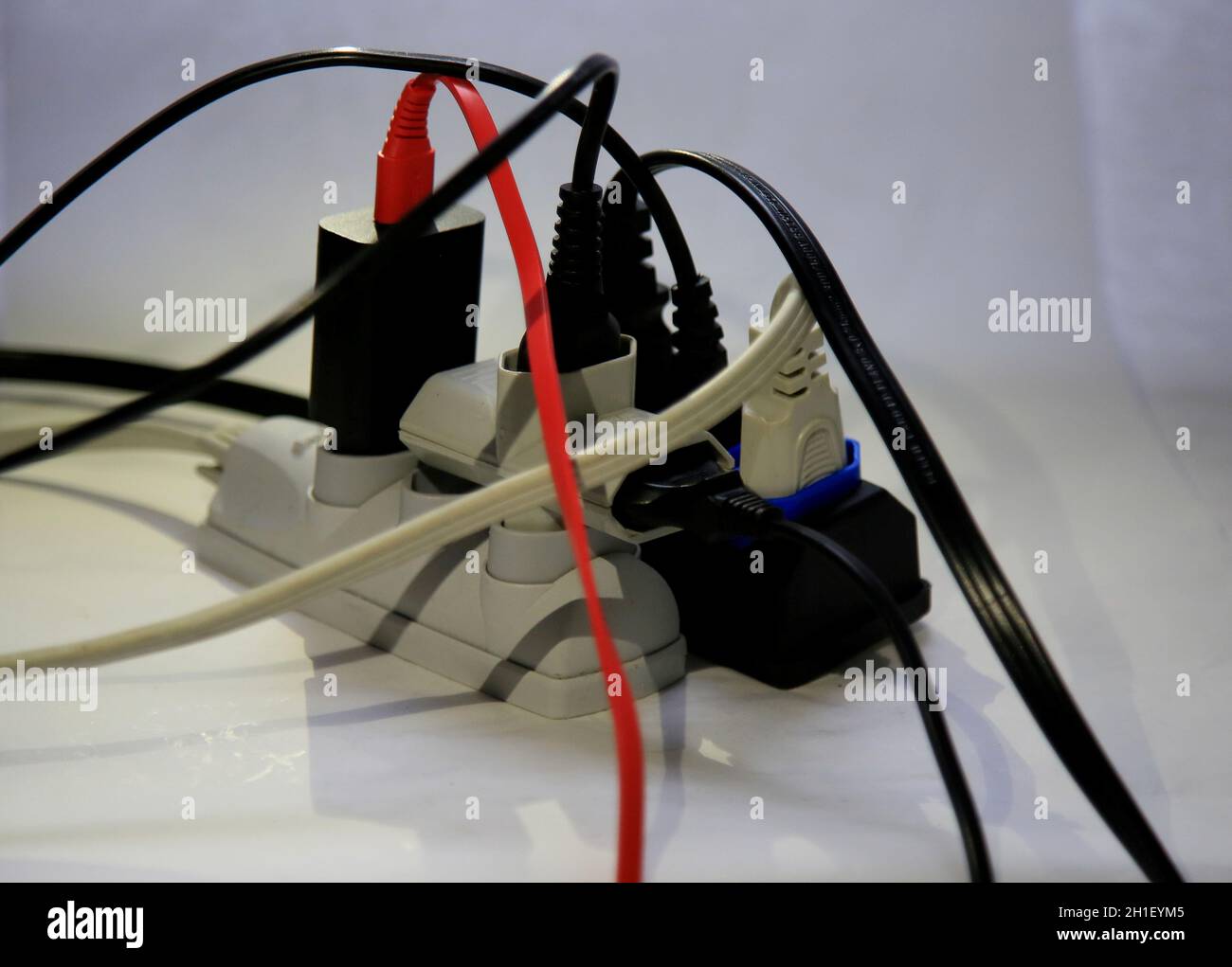 Overloaded sockets hi-res stock photography and images - Alamy