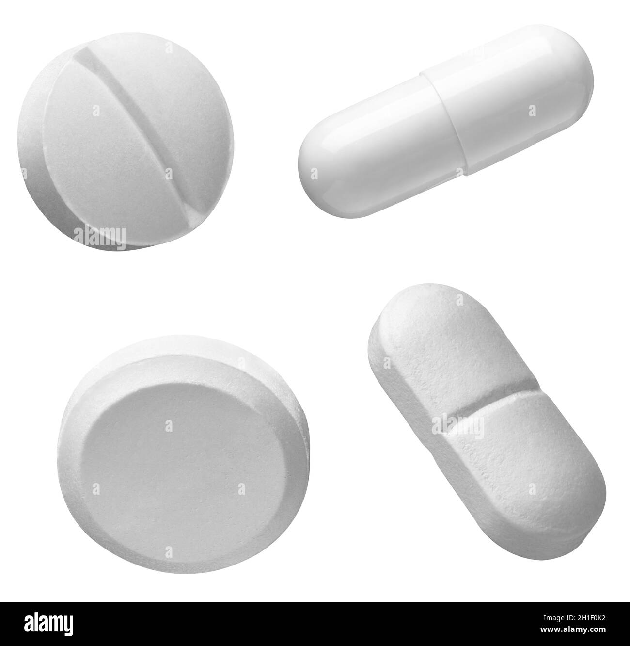 white pill medical drug medication Stock Photo - Alamy