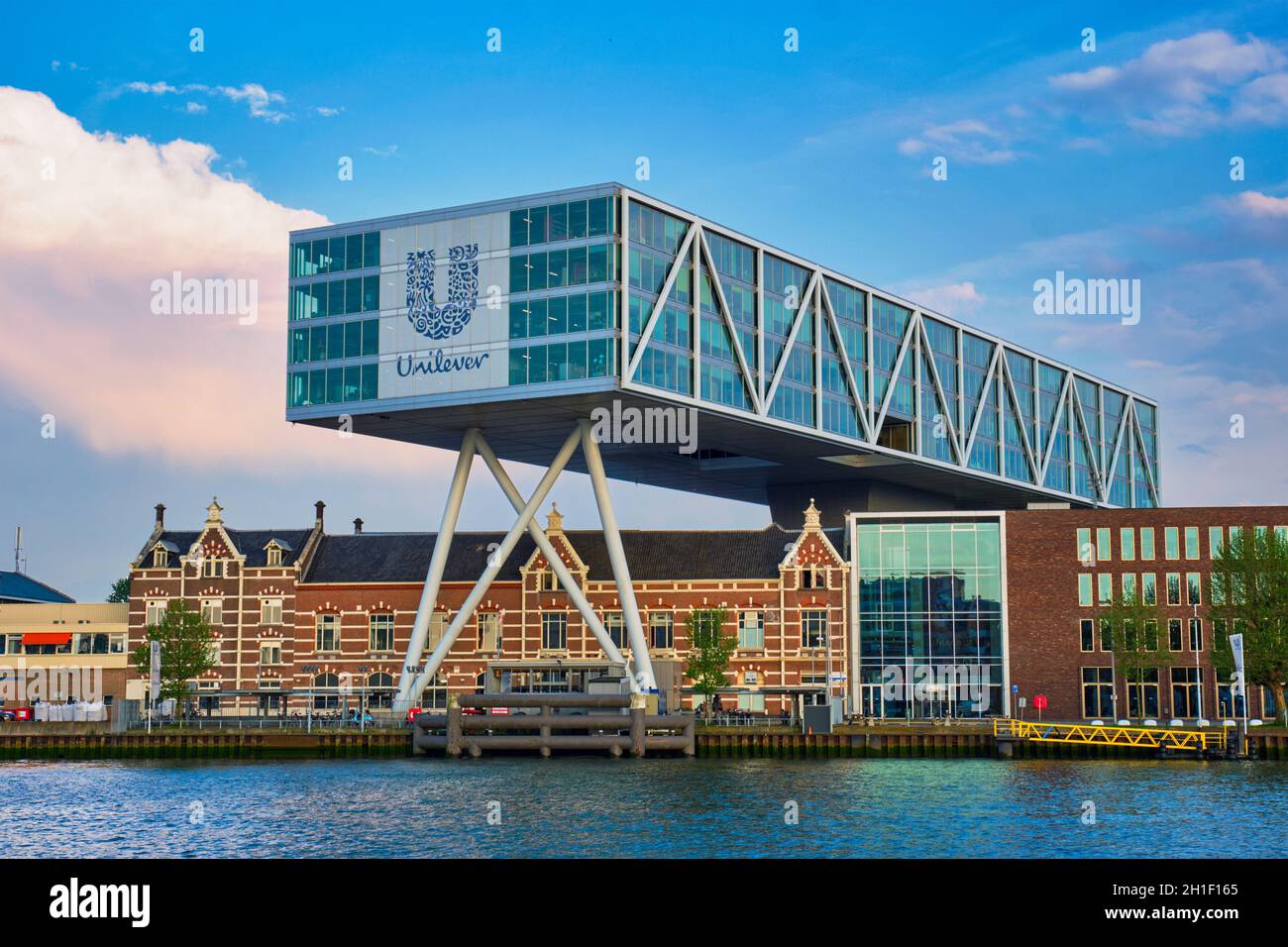 ROTTERDAM, NETHERLANDS - MAY 11, 2017: Unilever Bestfoods headquarters ...