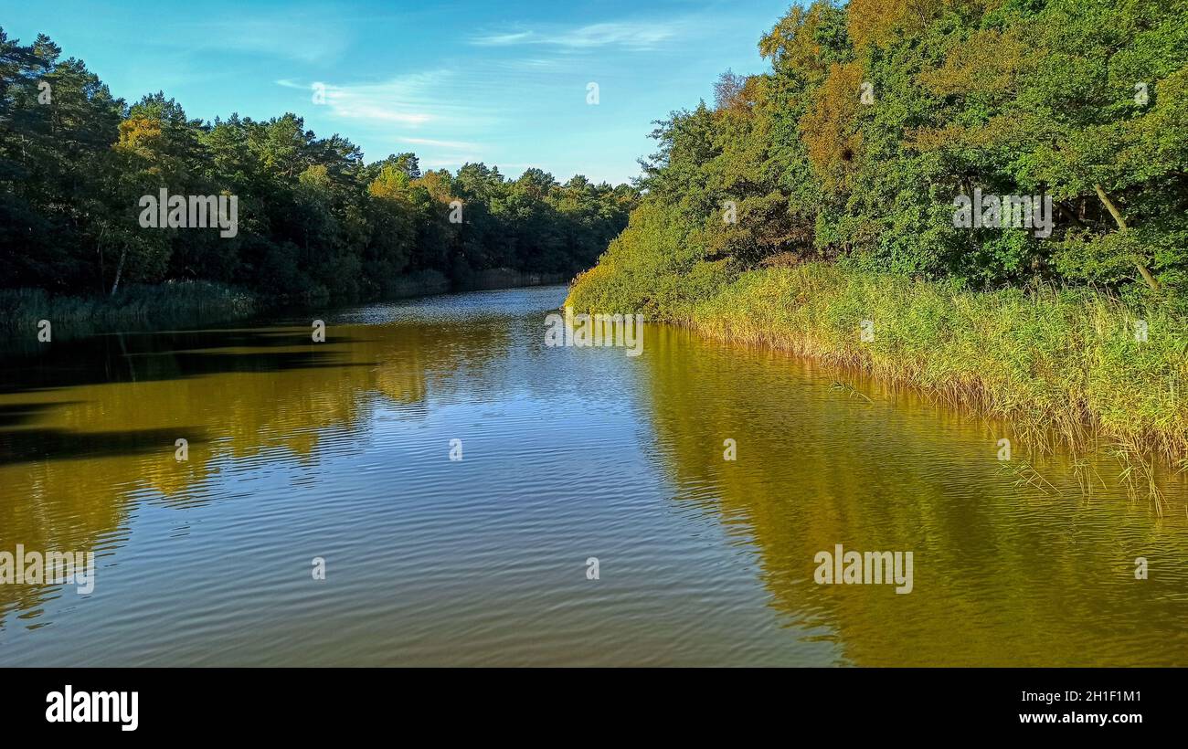 At the Prerowstrom in Prerow on Darss in Germany Stock Photo - Alamy