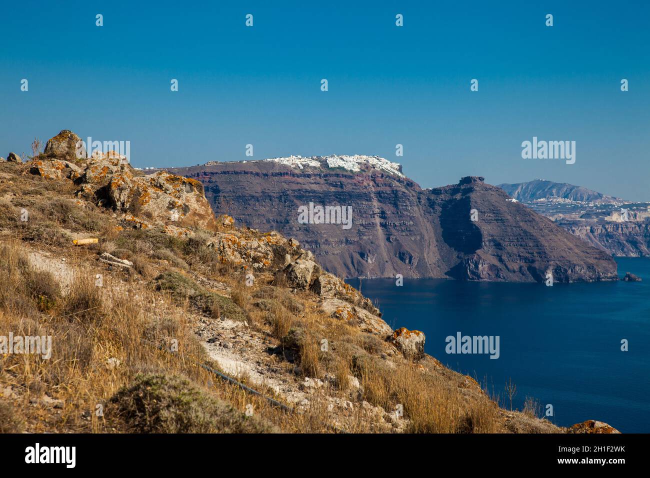 The beautiful landscapes seen from the walking path number nine between ...