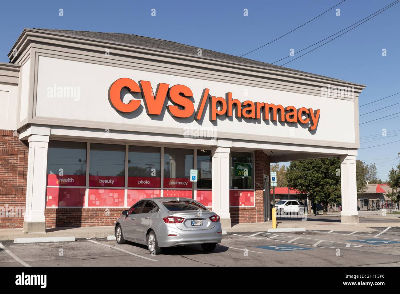 Indianapolis - Circa October 2021: CVS Pharmacy and store. CVS Health ...