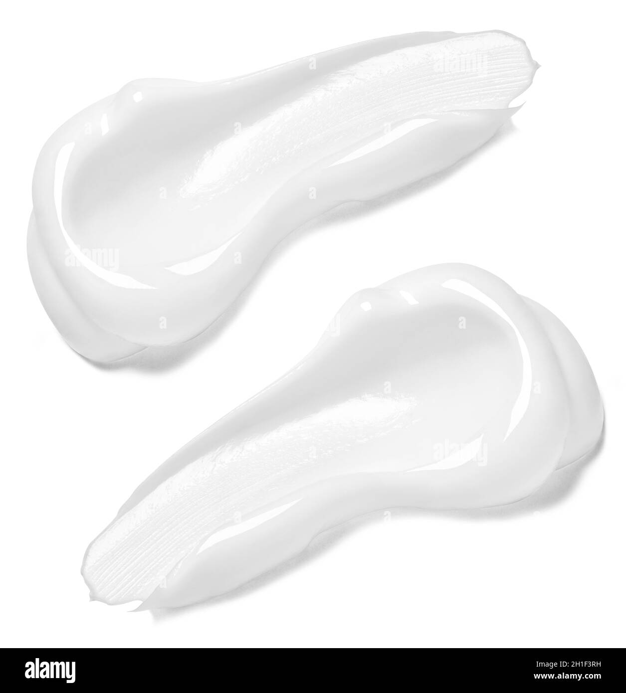white cream beauty hygiene lotion skin care Stock Photo - Alamy