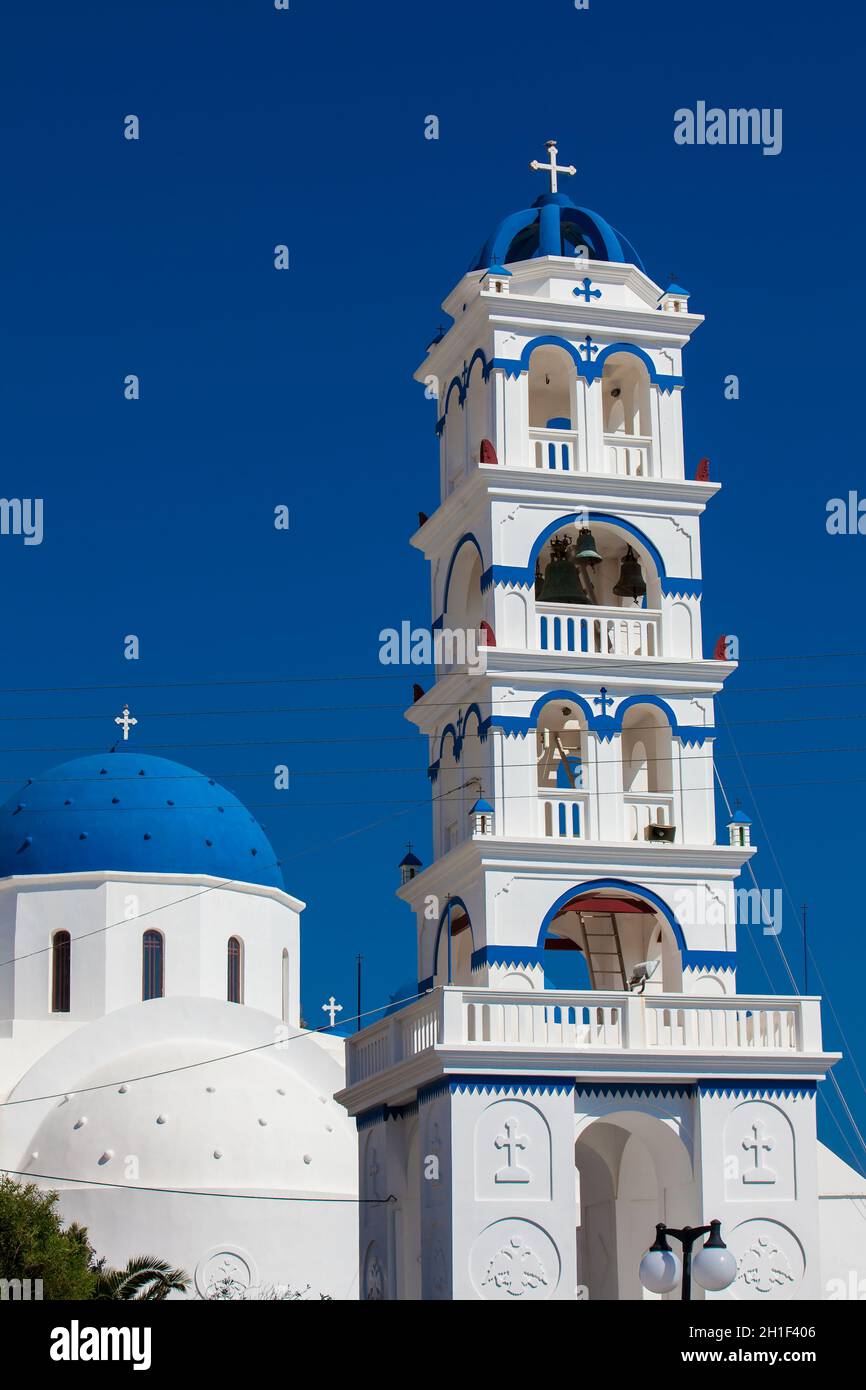 Church of the holy cross perissa hi-res stock photography and images ...