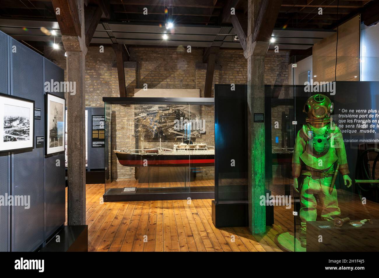 FRANCE. NORD (59). DUNKERQUE. PORT MUSEUM Stock Photo - Alamy