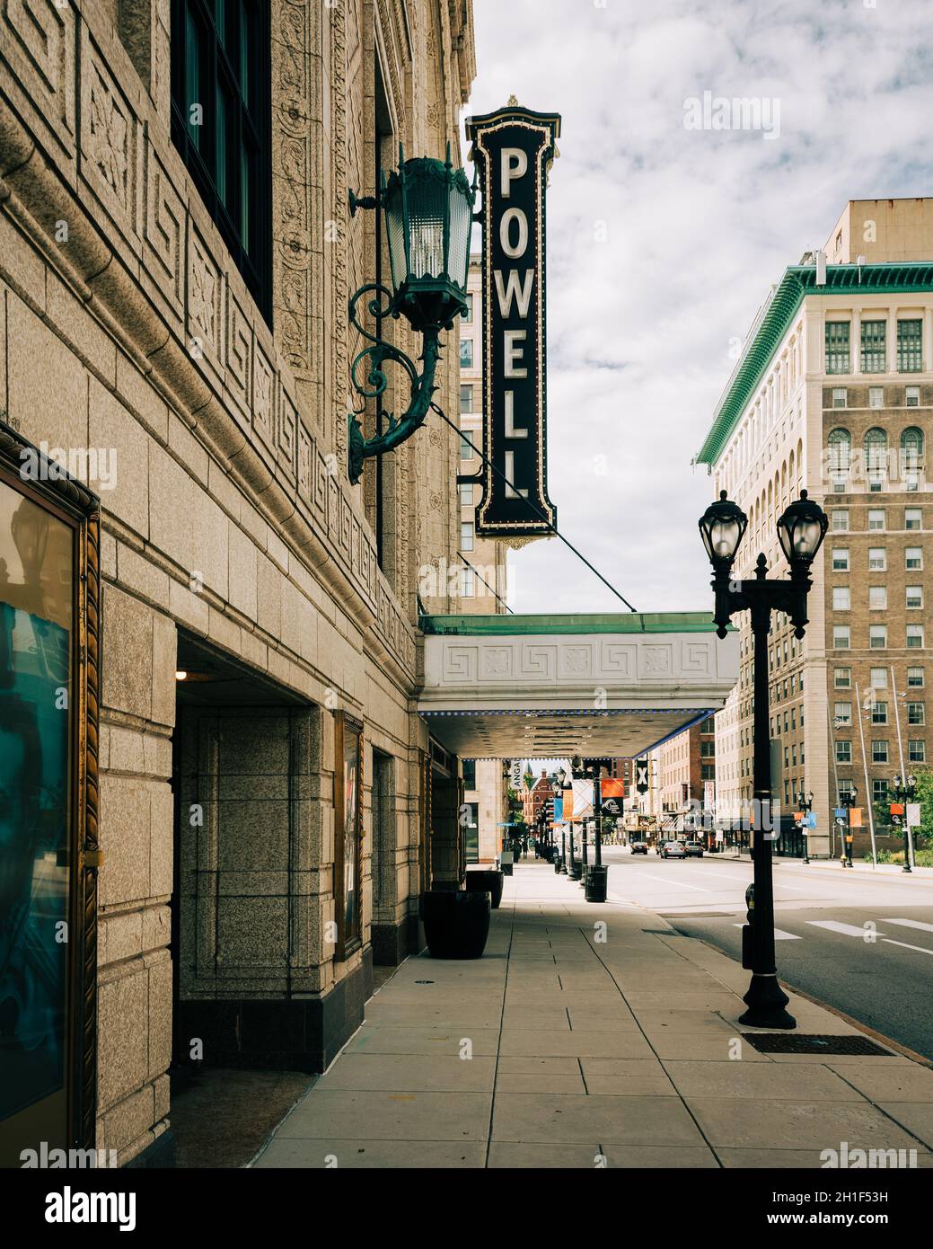 Powell Hall sign, in St. Louis, Missouri Stock Photo - Alamy