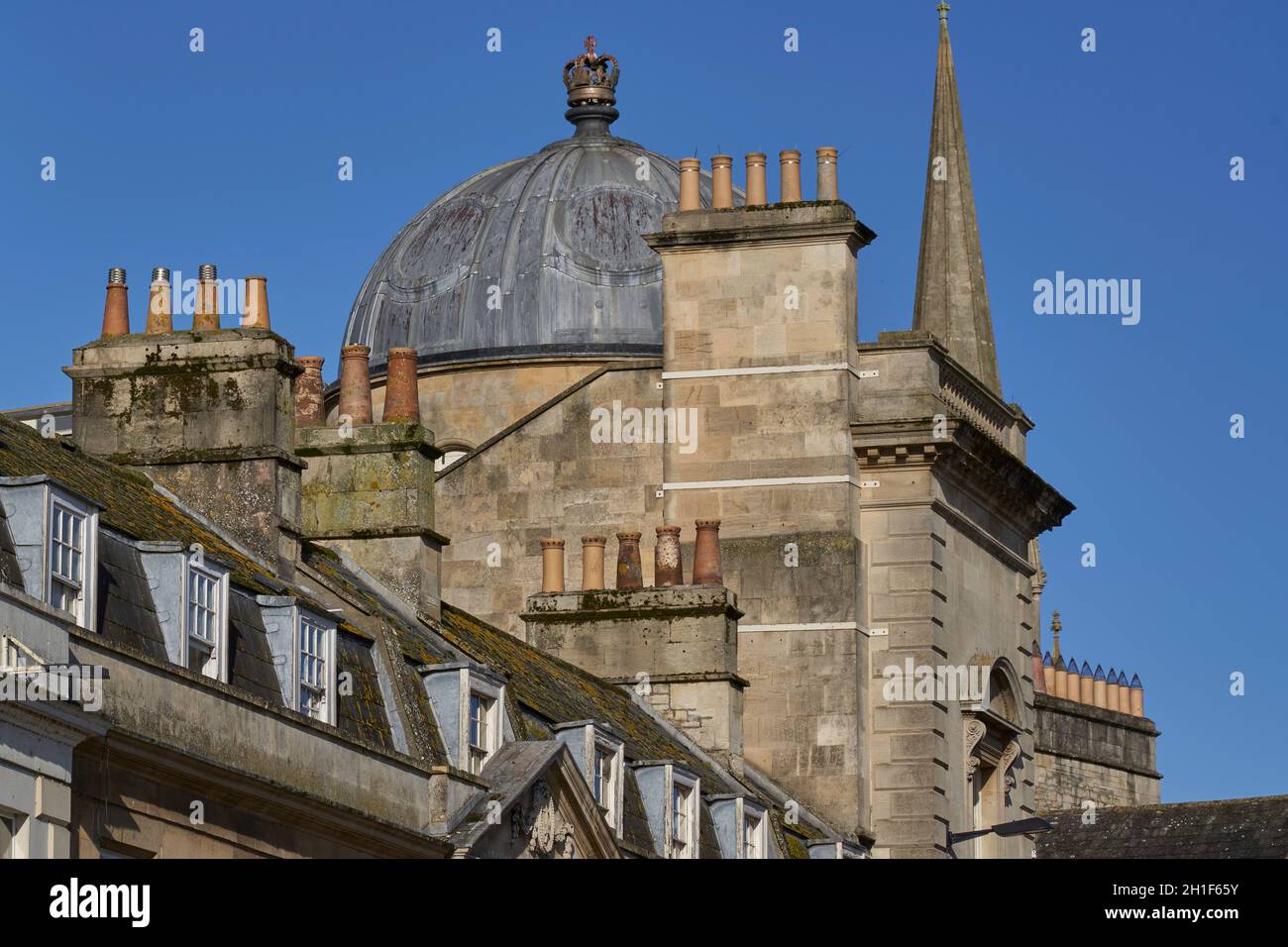 Historic rooftops in the heart of the UNESCO World Heritage city of ...