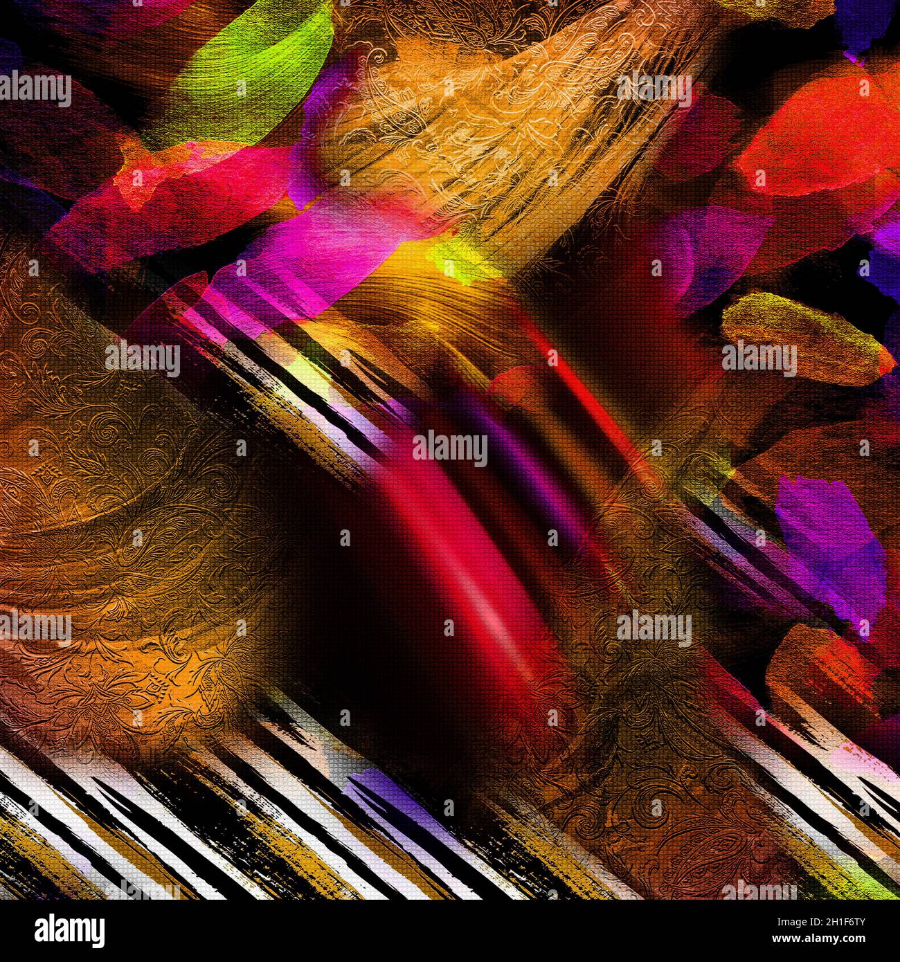 Surface Pattern Studies and Collage Fashion Patterns, textile prints ...