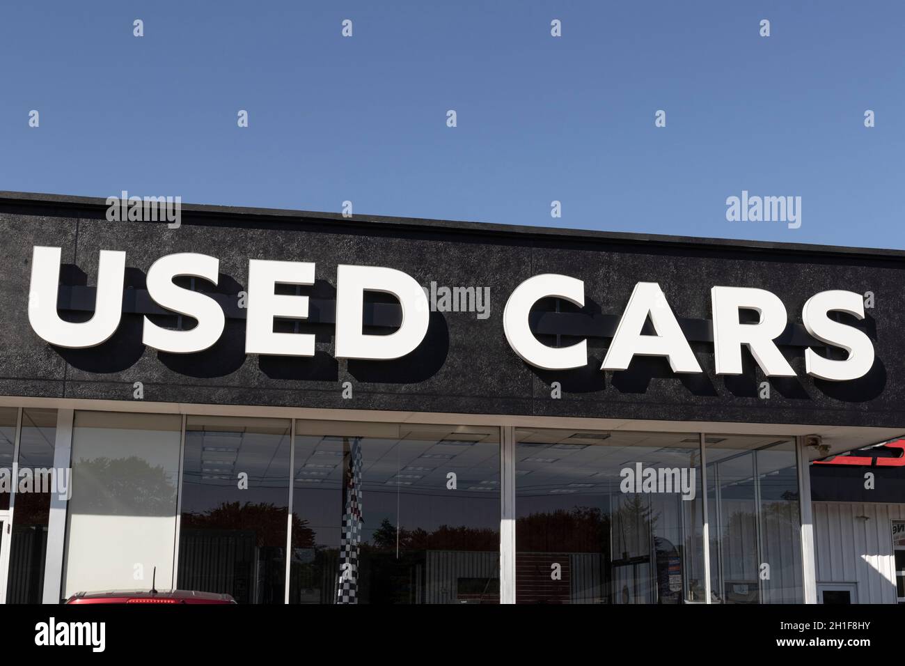 Used car sign hi-res stock photography and images - Alamy