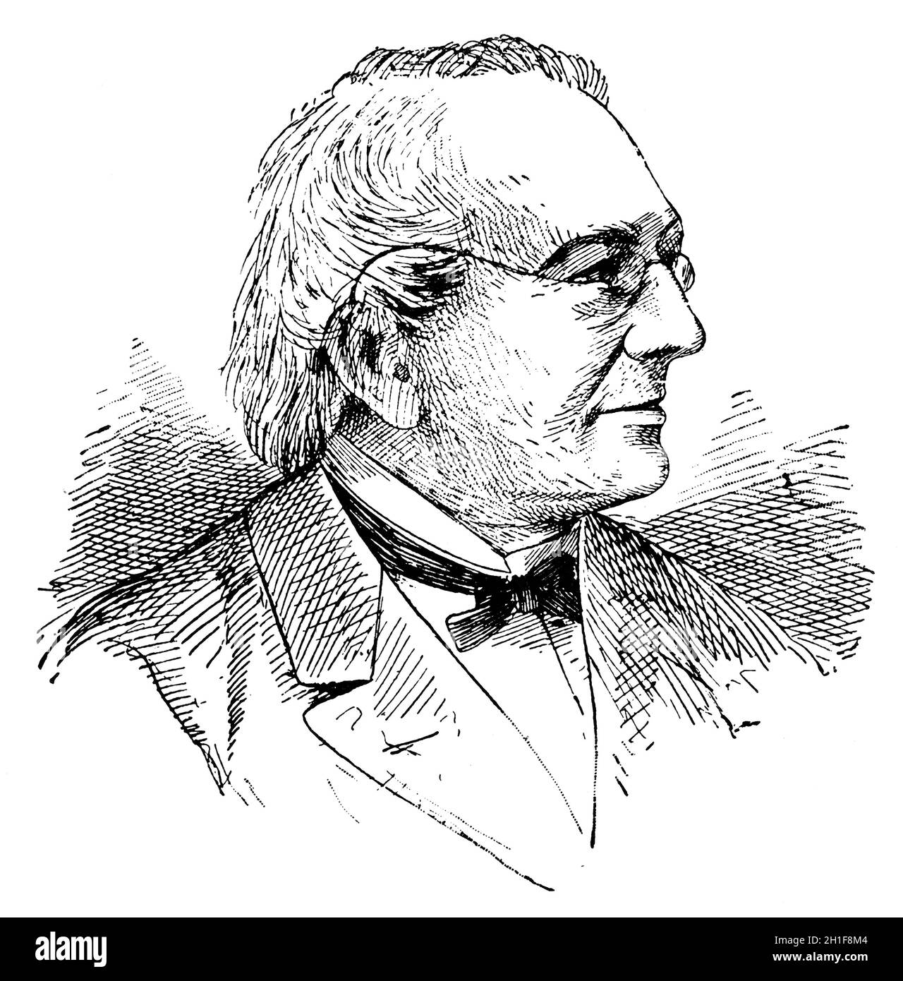 German legal scholar founder of the historical school of law hi-res ...