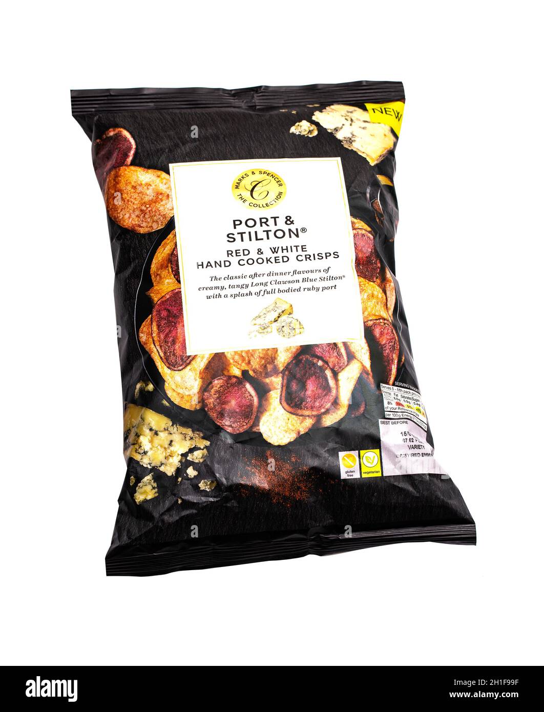 SWINDON, UK - NOVEMBER 23, 2018:Marks and Spencer Port and Stilton Red ...