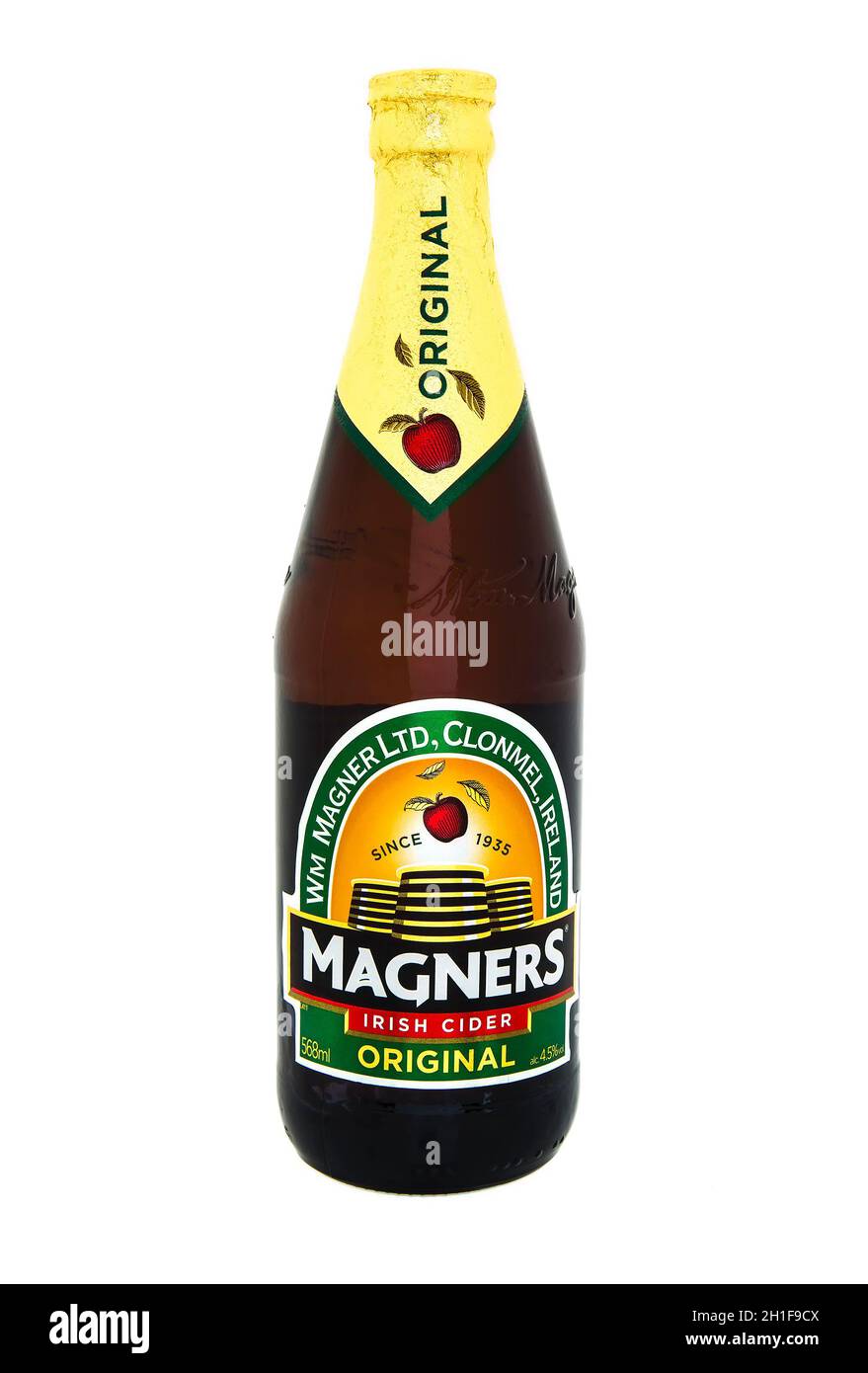Magners bottle Cut Out Stock Images & Pictures - Alamy