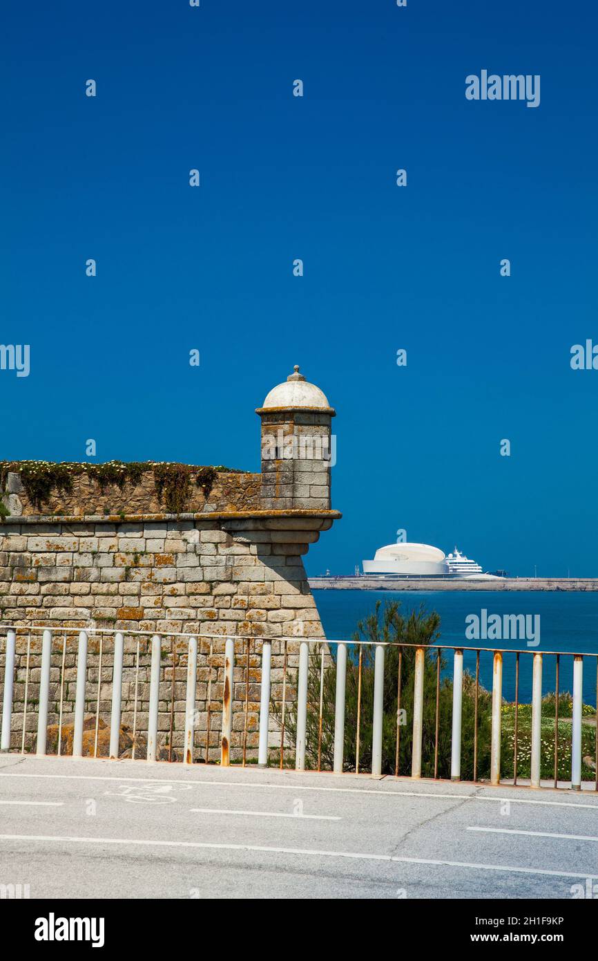Historical Fort of Sao Francisco do Queijo built on the 6th century at ...