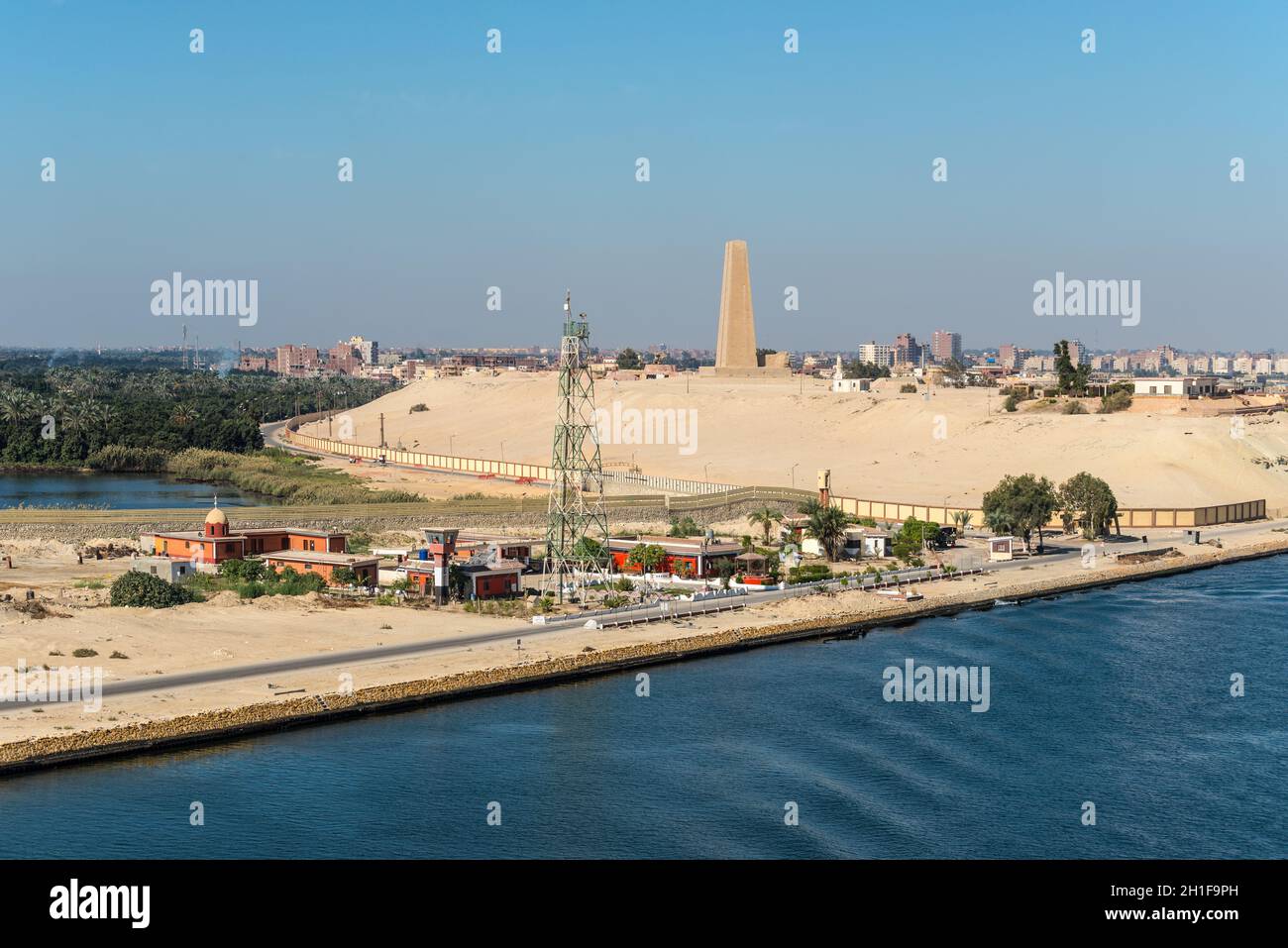Ismailia, Egypt - November 5, 2017: Military built and ...