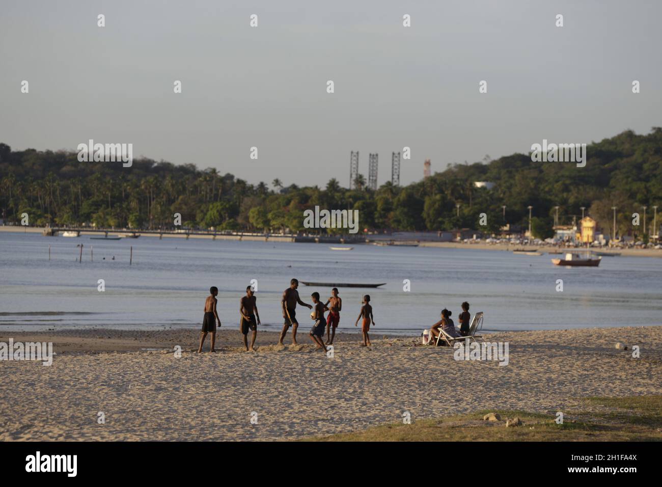 salvador, bahia / brazil - december 1, 2015: View of the Santome de ...