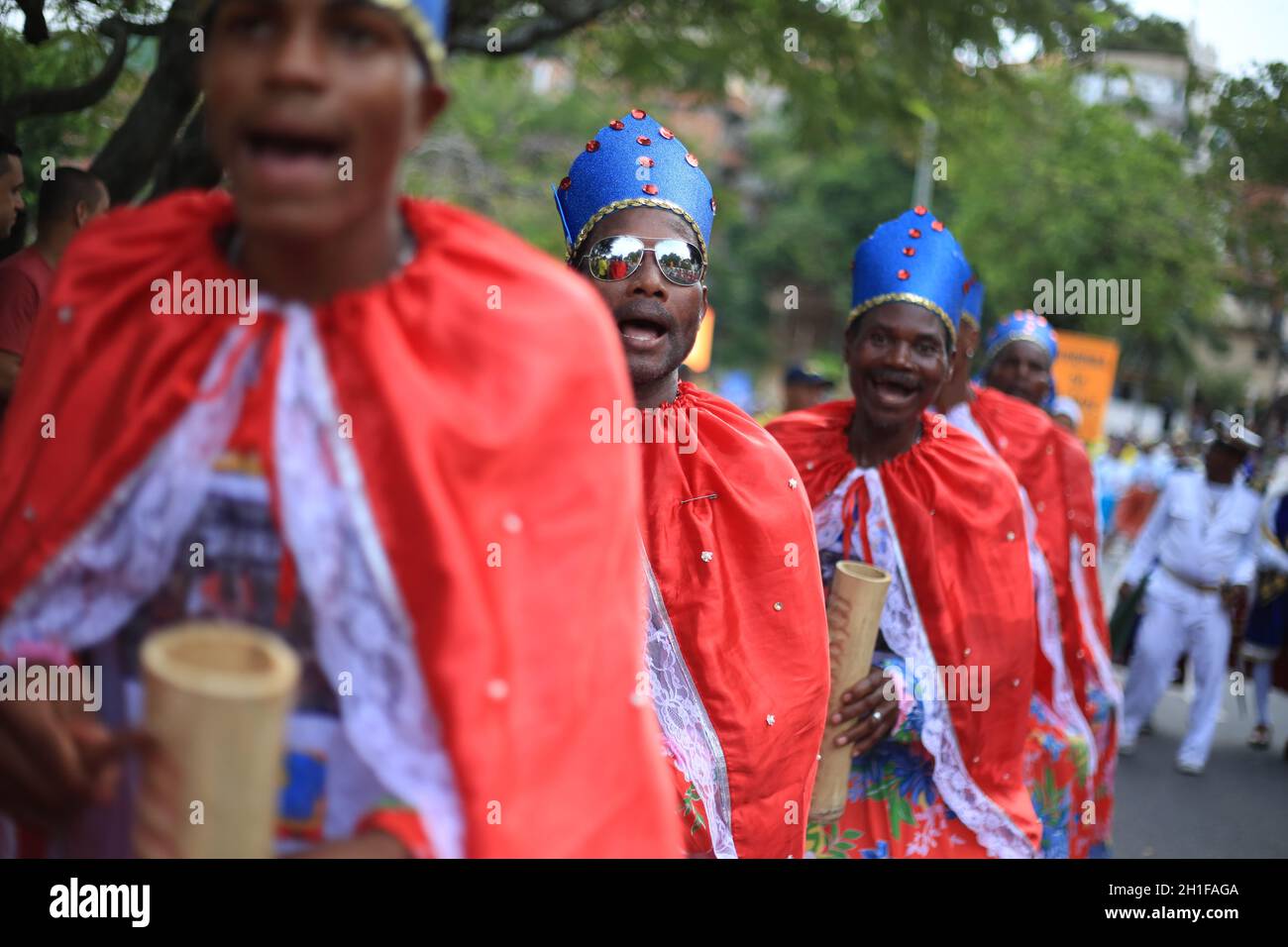 salvador, bahia / brazil - January 24, 2016: members of Congo, Reinado ... salvador, bahia / brazil - January 24, 2016: members of Congo, Reinado ...
