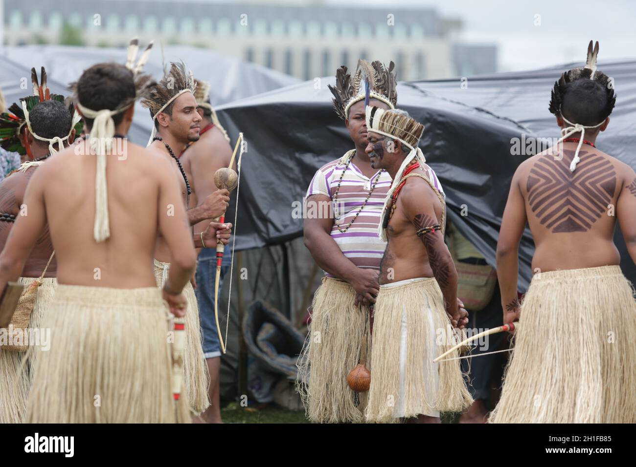 Pataxo indigenous woman hi-res stock photography and images - Alamy