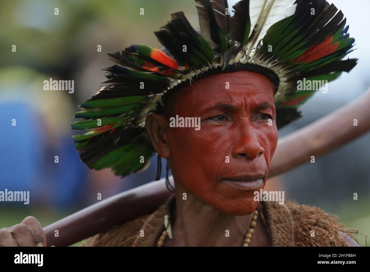 Pataxo Indigenous Woman High Resolution Stock Photography and Images ...