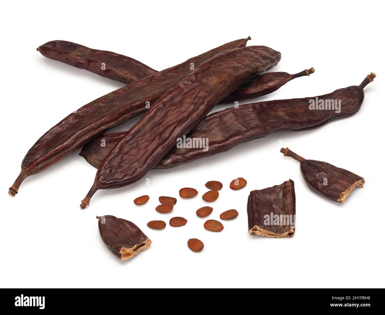 Carob seed pods hi-res stock photography and images - Alamy