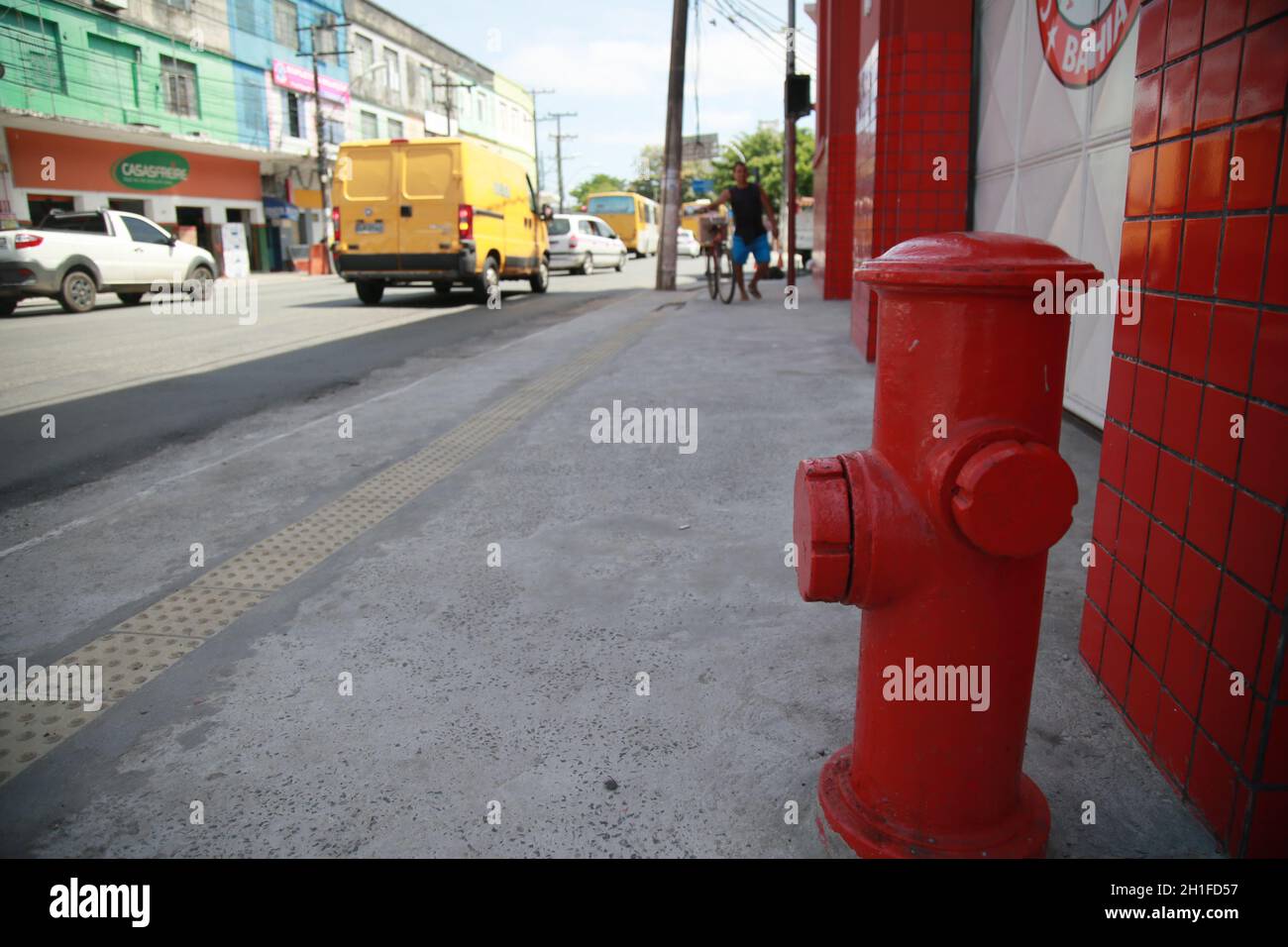 salvador, bahia / brazil - secember 2, 2019: Fire hydrant for use by ...