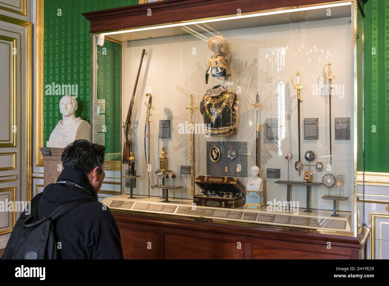 FRANCE. SEINE-ET-MARNE (77). FONTAINEBLEAU. THE CASTLE. THE NAPOLEON I ...