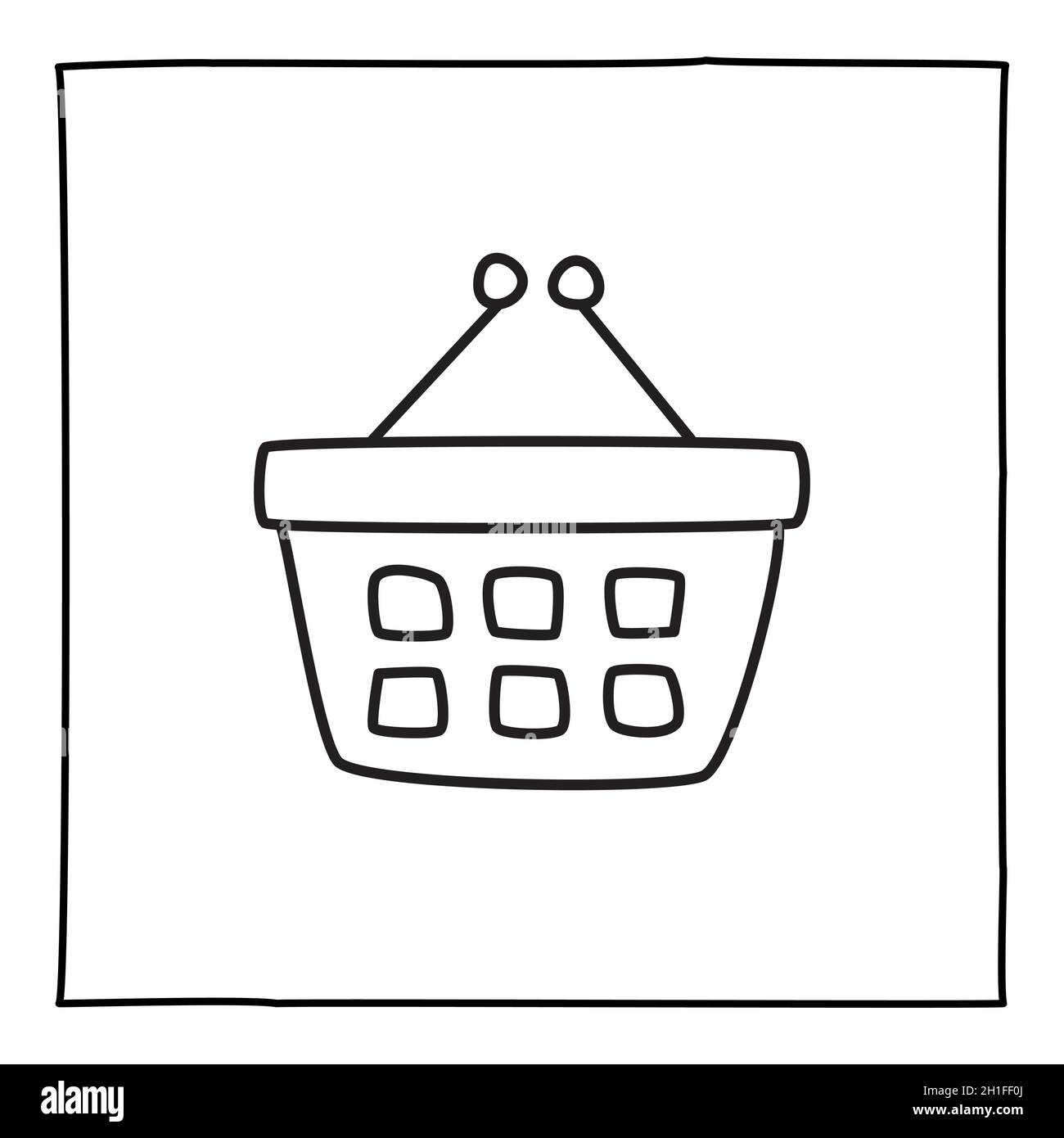 Hand drawn cart hi-res stock photography and images - Alamy