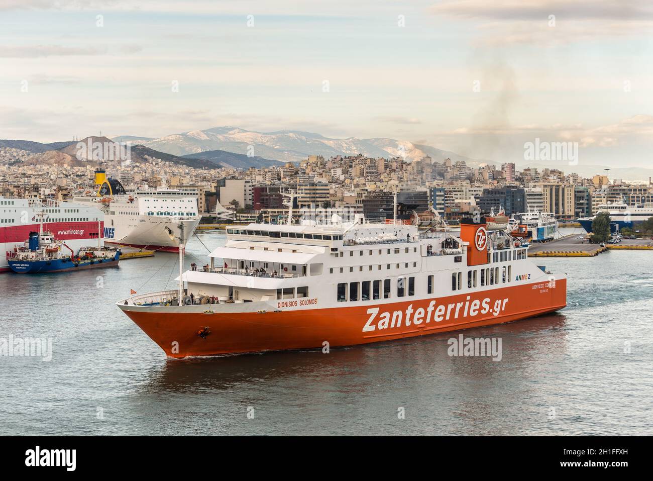Biggest freight ferry hi-res stock photography and images - Alamy