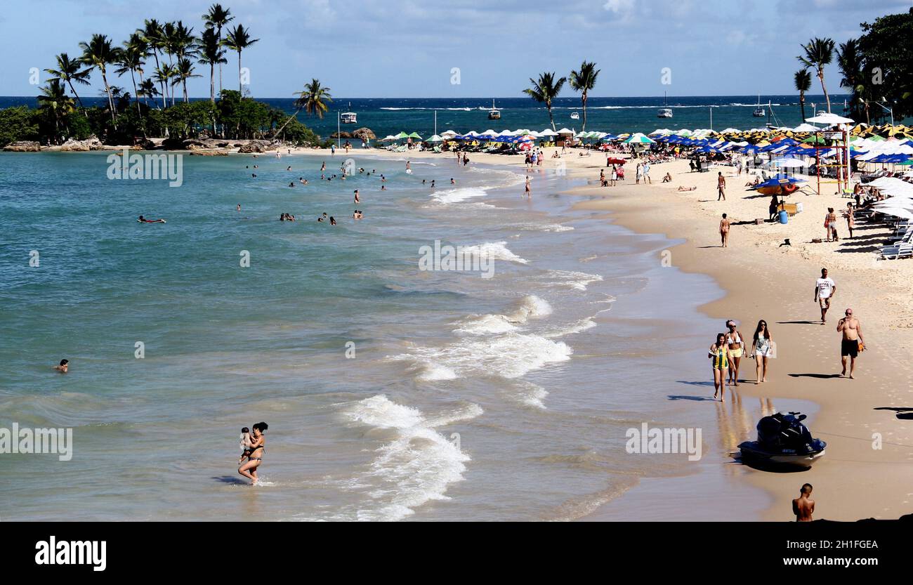 First Beach In Morro De Sao Paulo High Resolution Stock Photography and ...