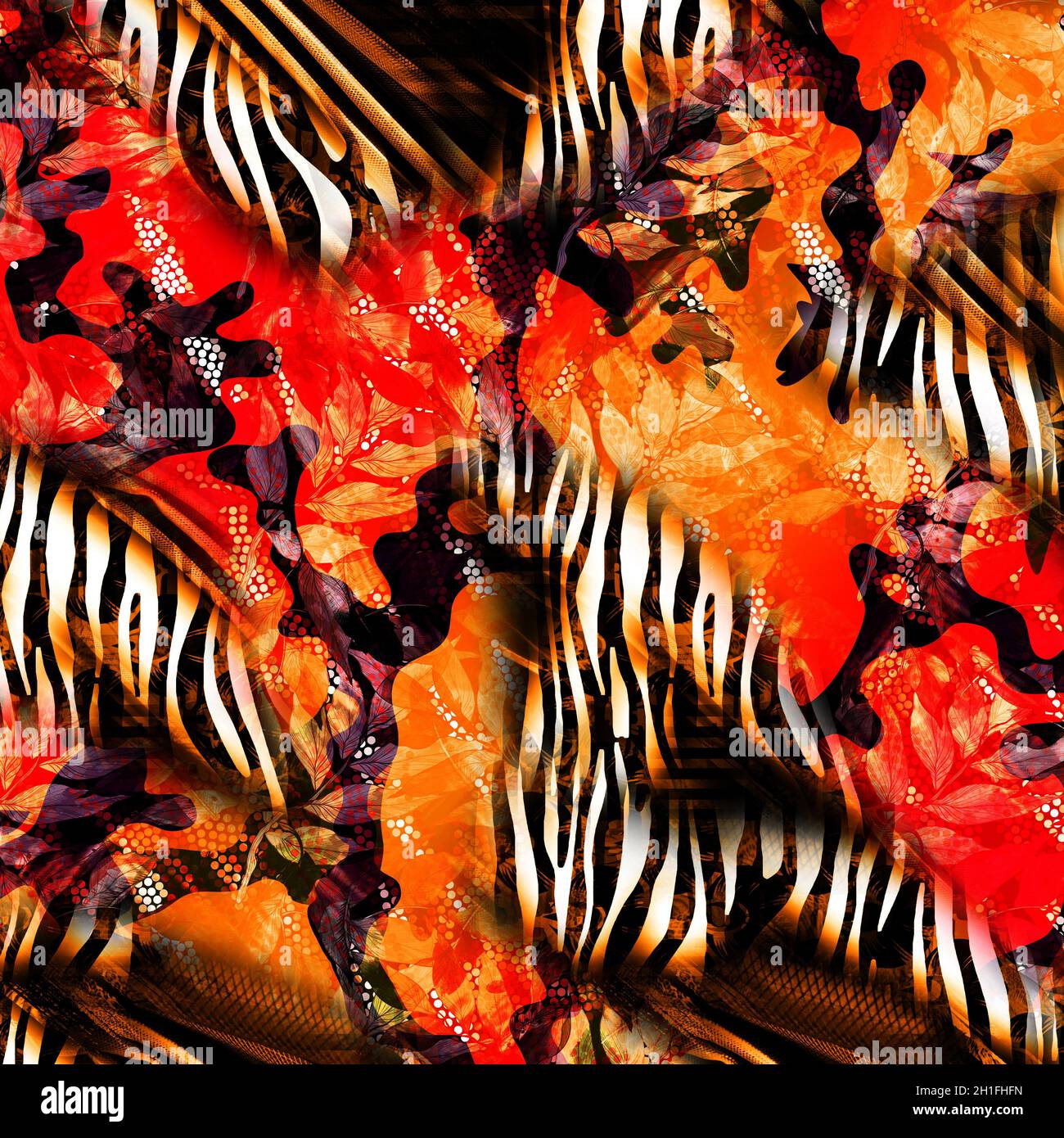 Fashion fabric print patterns, dress designs Stock Photo - Alamy