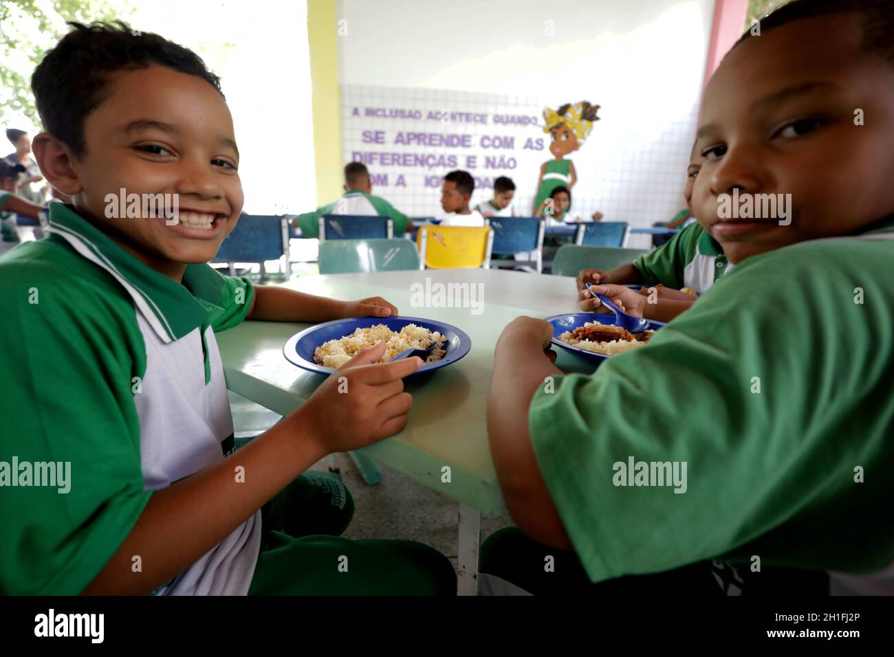 School meal in brazil hi-res stock photography and images - Alamy