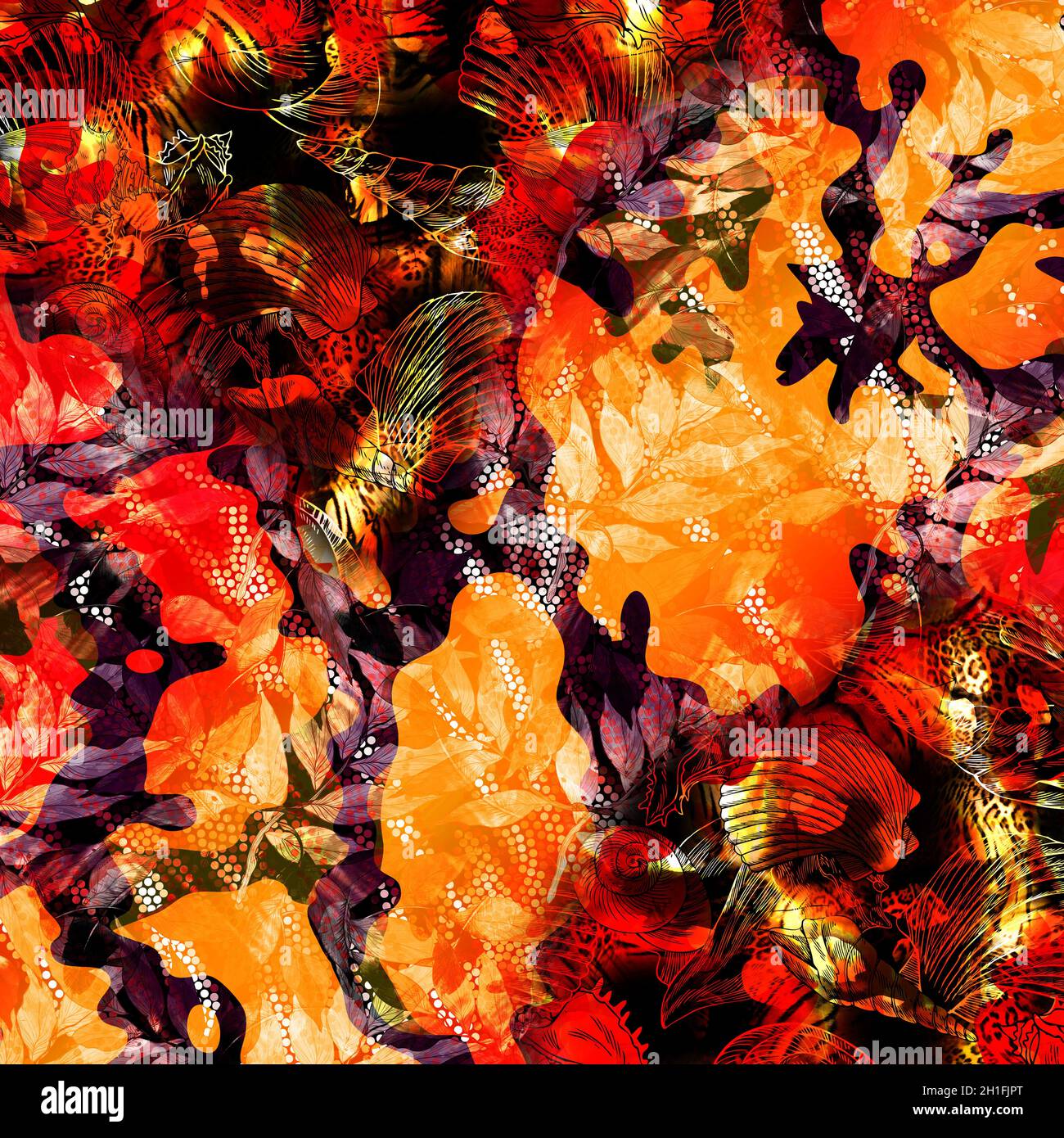 Fashion fabric print patterns, dress designs Stock Photo - Alamy