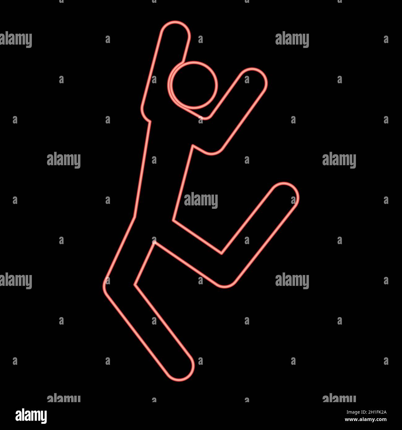 Stick figure dance hi-res stock photography and images - Alamy