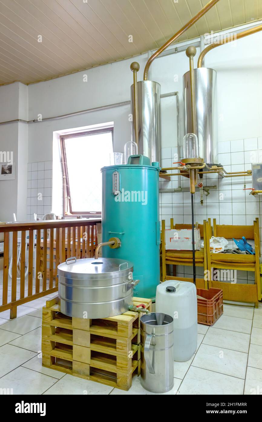 Fruit distillation hi-res stock photography and images - Alamy