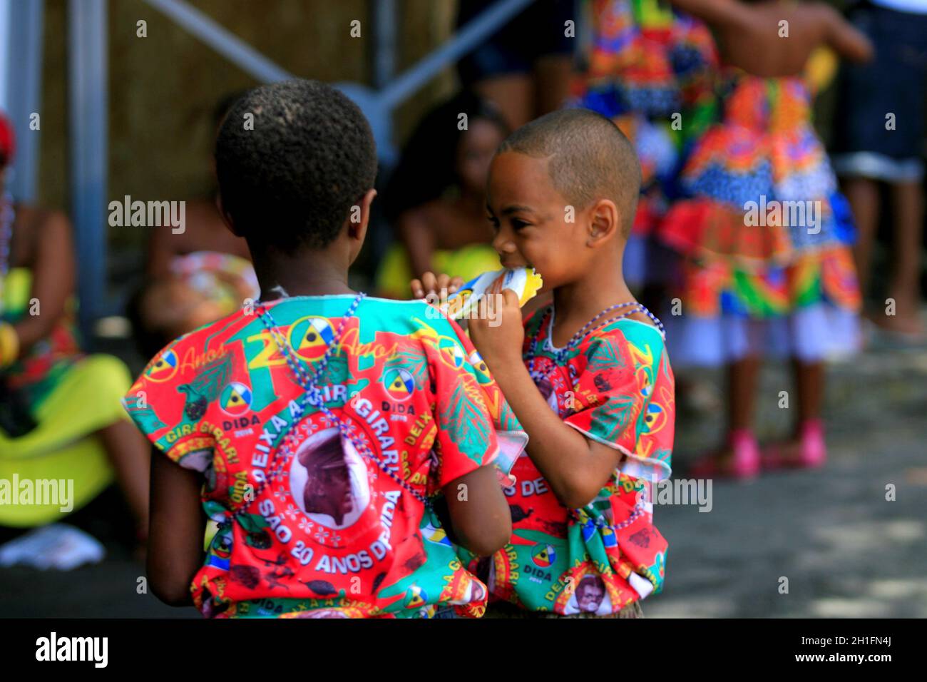 Brazil street children city hi-res stock photography and images - Alamy
