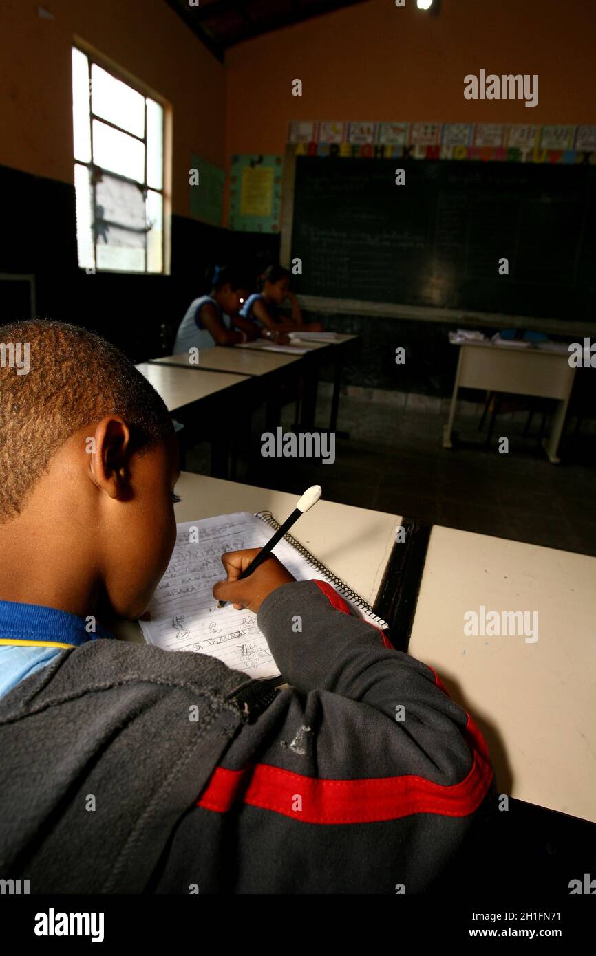 itabuna, bahia / brazil - July 13, 2015: Children is seen in public ...