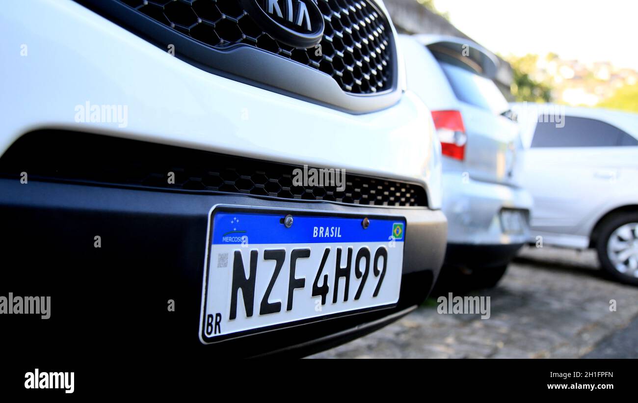 Brazilian license plate hi-res stock photography and images - Alamy