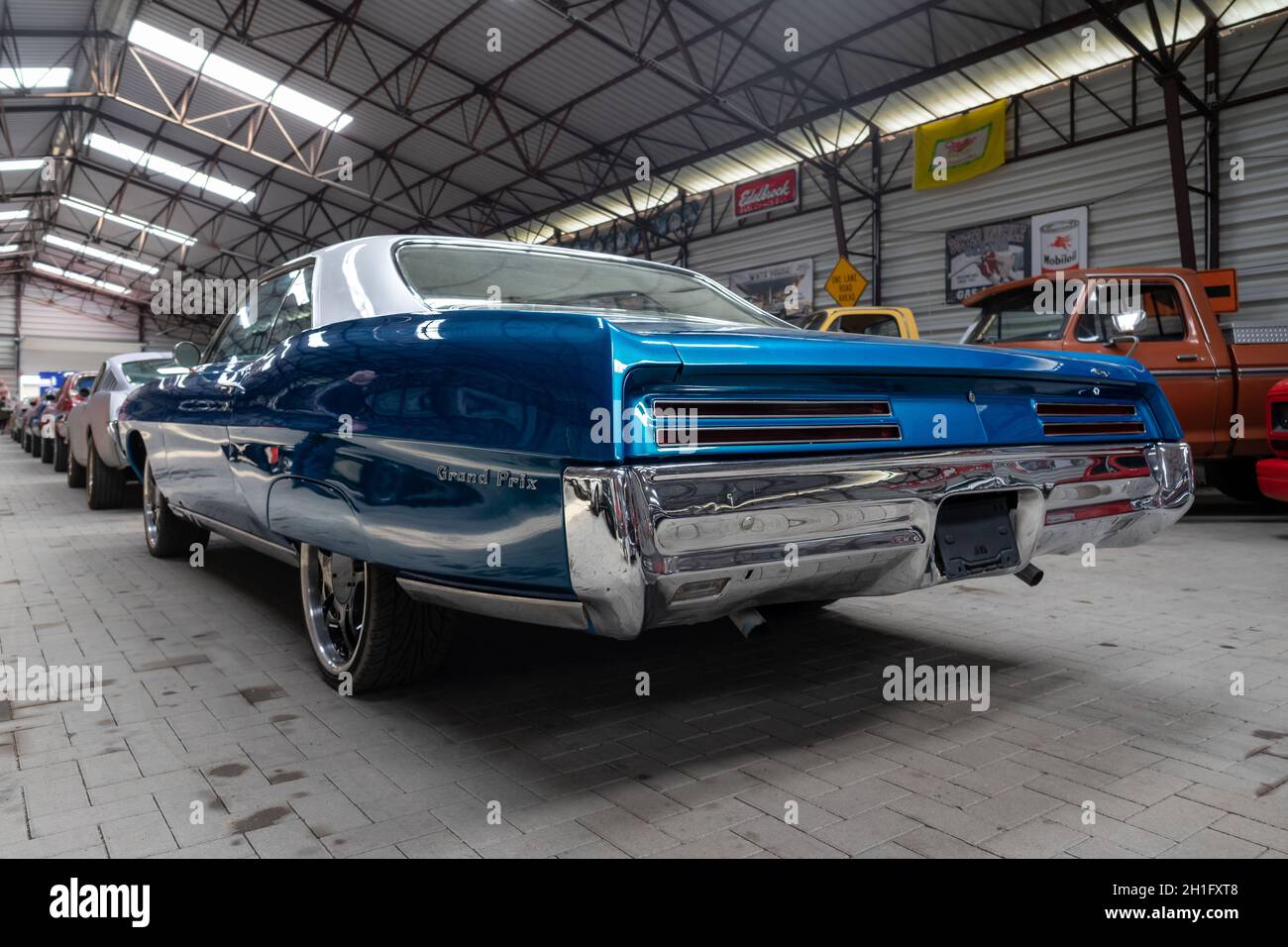 BERLIN - APRIL 27, 2019: Personal luxury car Pontiac Grand Prix, 1967 ...