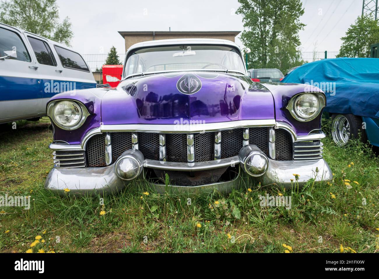 Berlin April 27 2019 Full Size Luxury Car Cadillac Series 62 Sedan